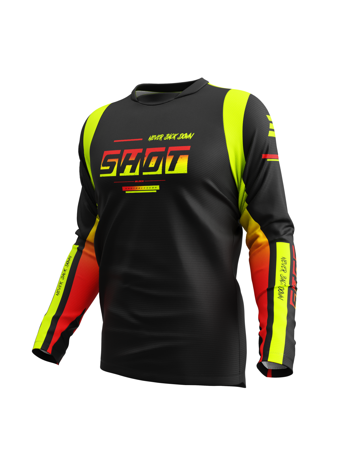 BLOCK NEON YELLOW | Shot Race Gear® | MOTOCROSS GEAR FOR MEN AND WOMEN ...